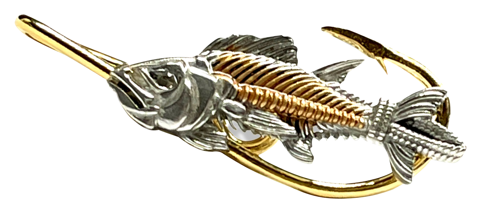 Hookits Tuna Bones Fishing Hook Hat Pin Clip | Bass Pro Shops